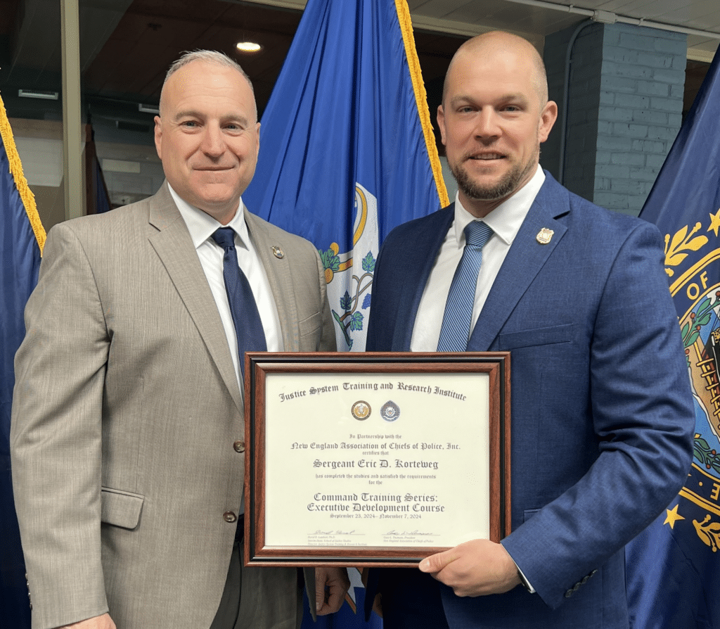 Groton Police Officer Completes Executive Development Course at Roger ...